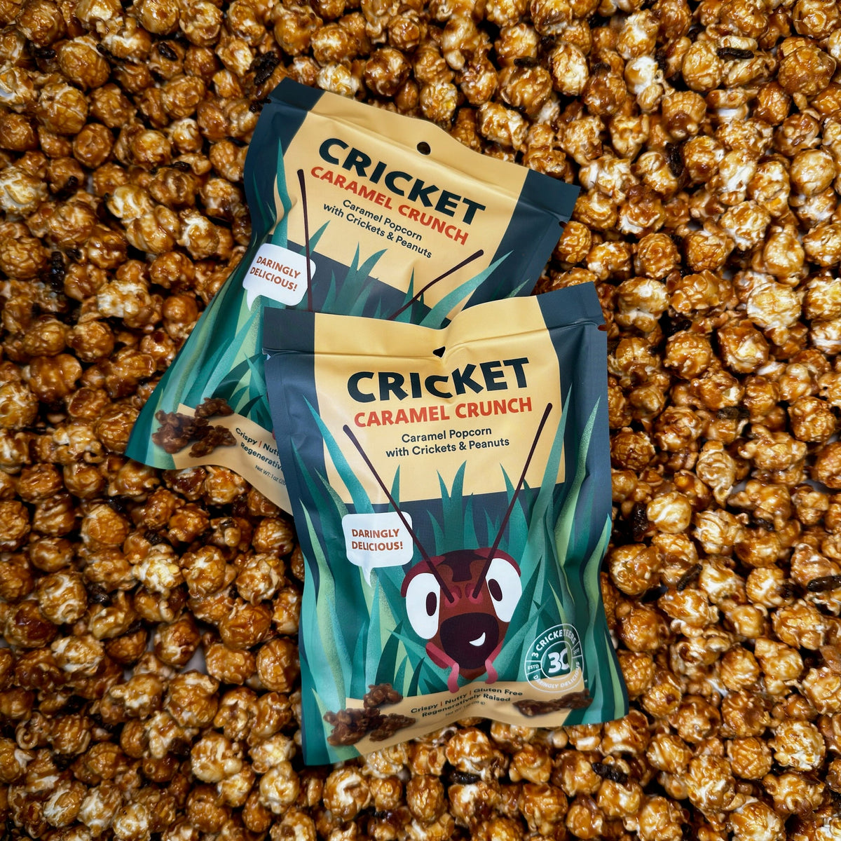 Cricket Caramel Crunch – 3 Cricketeers