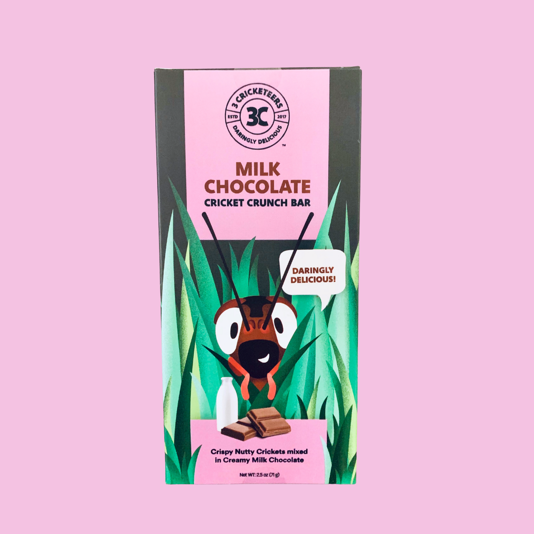Milk Chocolate Cricket Crunch Bar⎟ – 3 Cricketeers