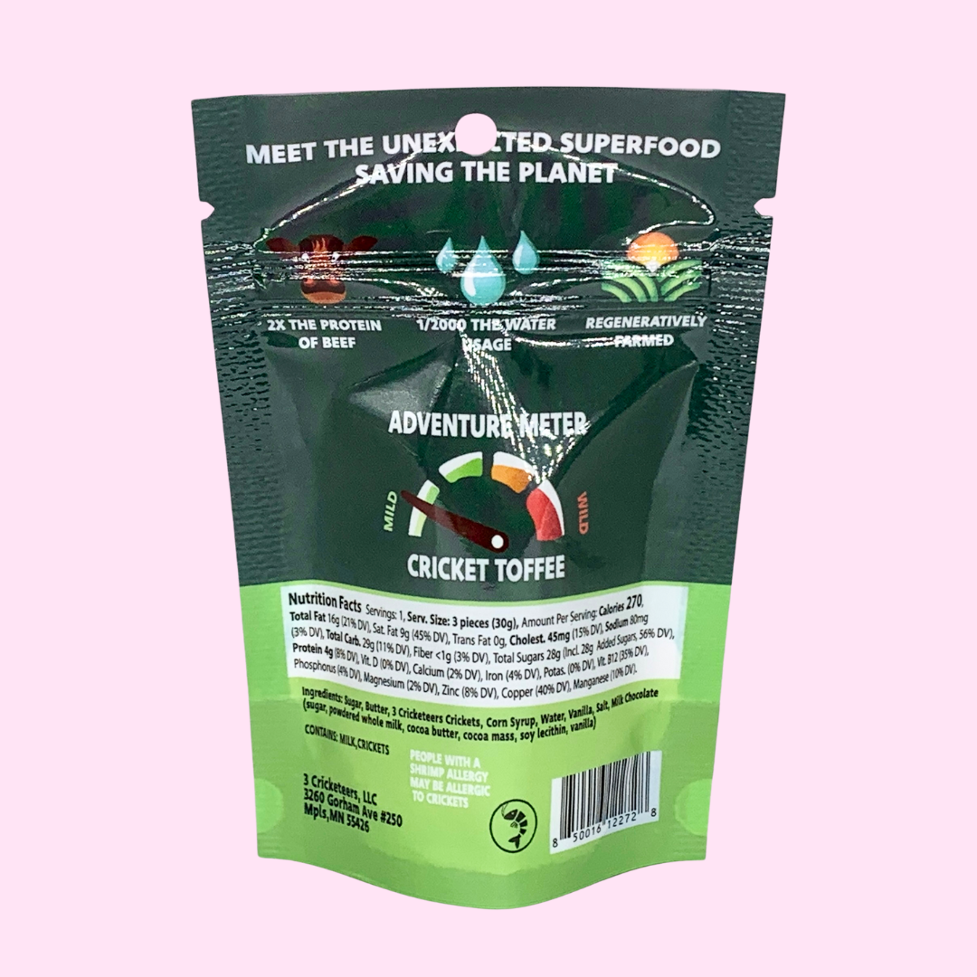 Milk Chocolate Cricket Toffee – 3 Cricketeers