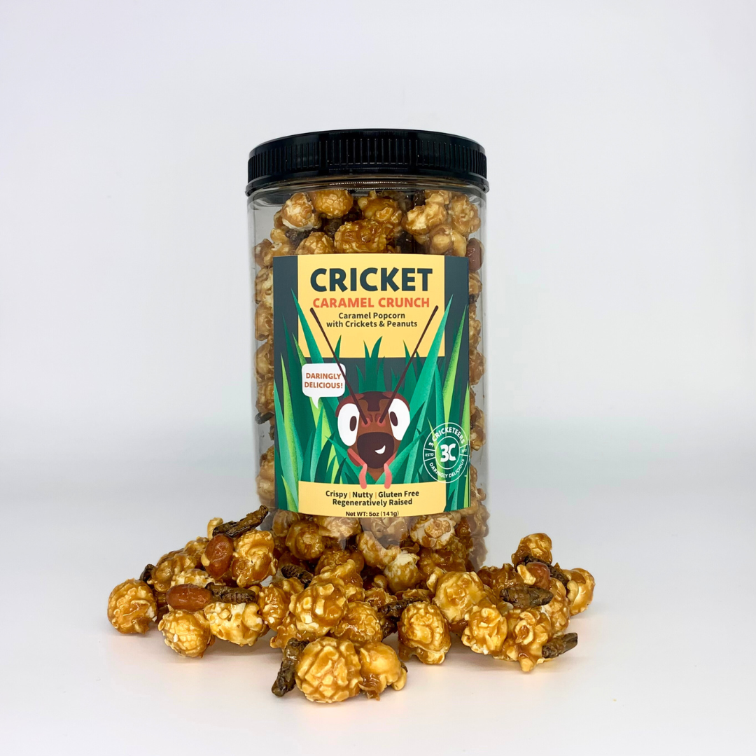 Cricket Caramel Crunch Jar To Share – 3 Cricketeers