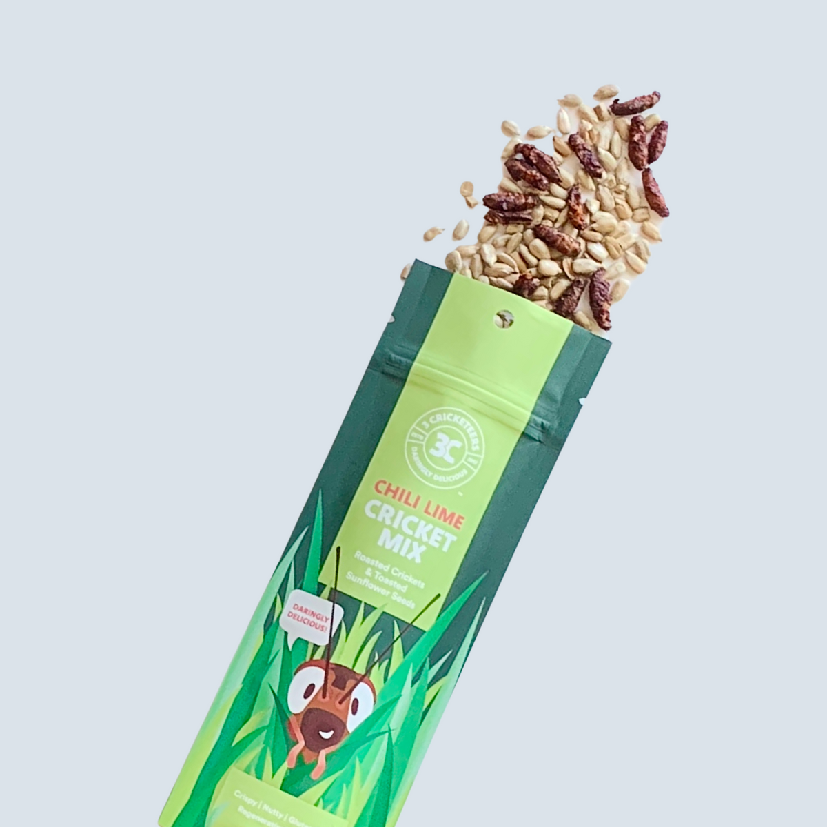 Chili-Lime Cricket Snack Mix – 3 Cricketeers