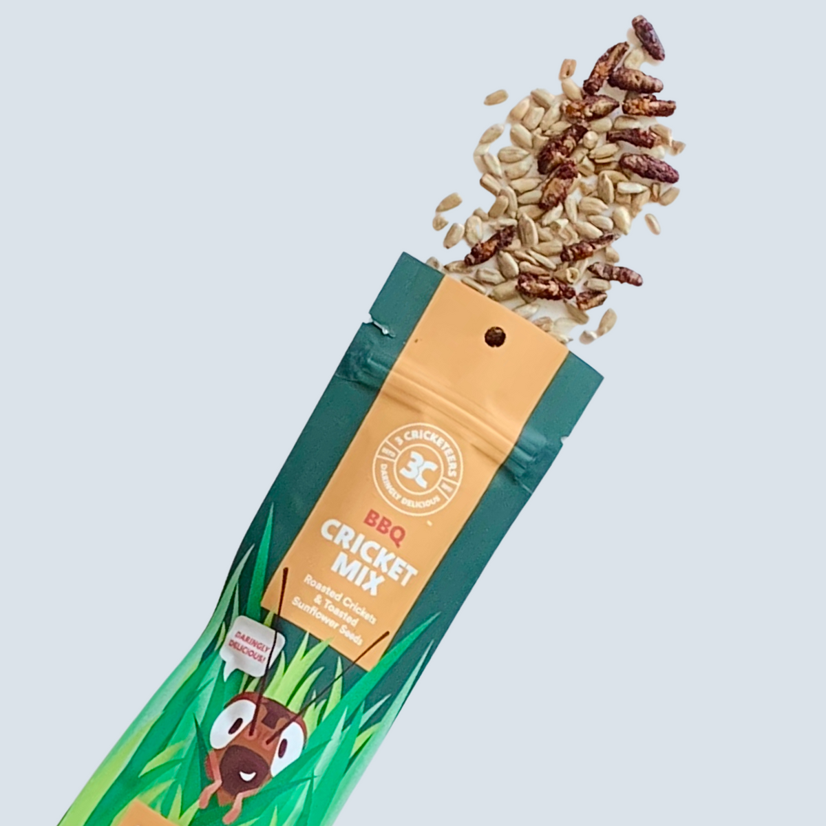 BBQ Cricket Snack Mix – 3 Cricketeers